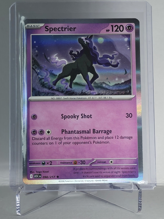 Pokemon | Toys | Pokmon Tcg Spectrier Ascended Heroes Rare 9827 | Poshmark